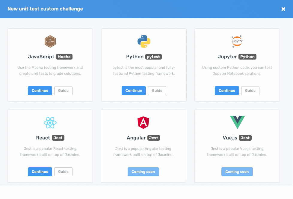 Create Custom Unit Test Challenges
